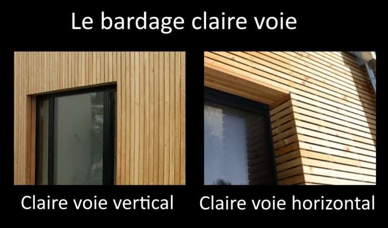 Bardage claire voie : prix et infos